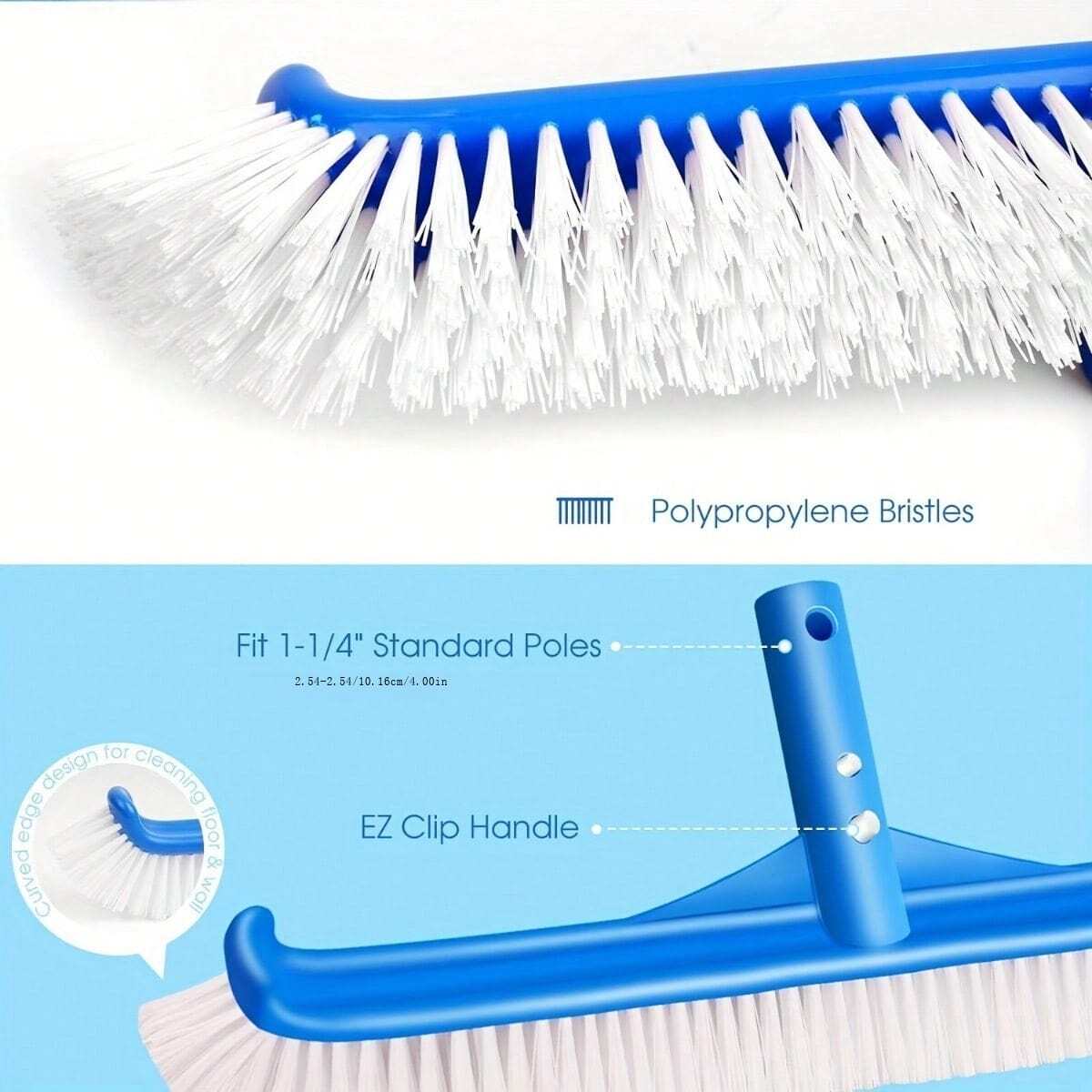 1pc, Pool Brushes For Cleaning Pool Walls Strong Pool Brush Head For ...