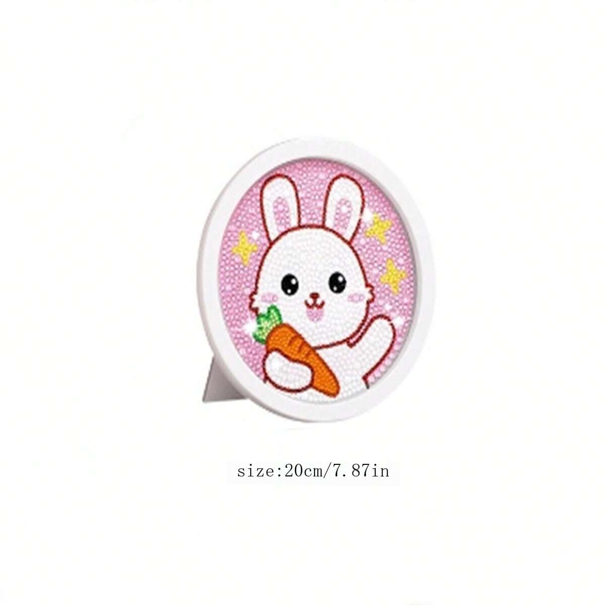 1 Piece Cute Diamond Painting Kit - Complete DIY Craft Kit With Frame ...