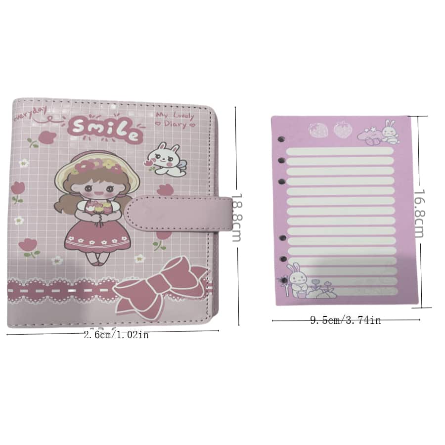 Fairy Hand Ledger Set Girl Cute Super Cute Macaron Japanese Learning ...