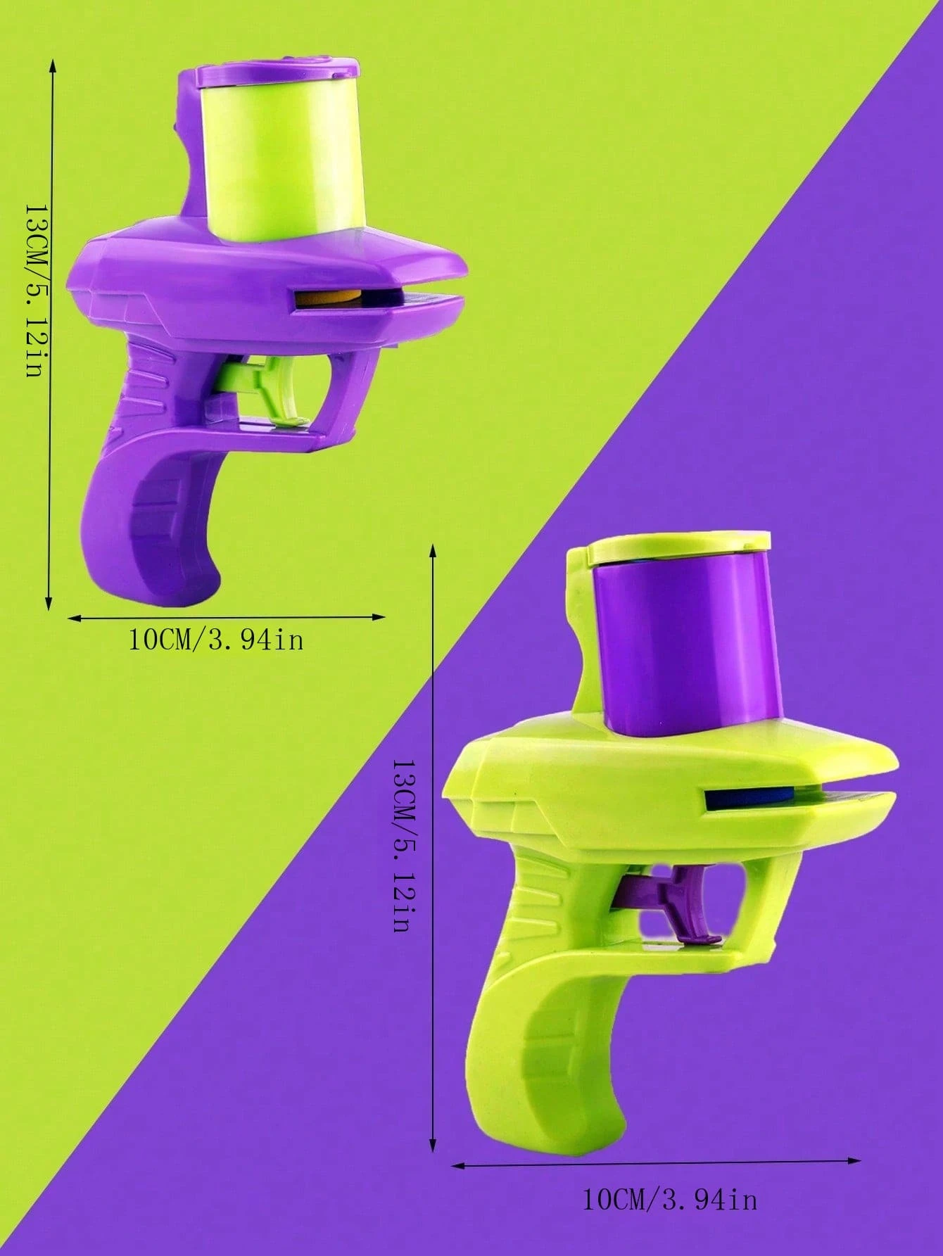 Creative Children's Retro Classic UFO Gun And Carrot Gun EVA Toy Gun ...