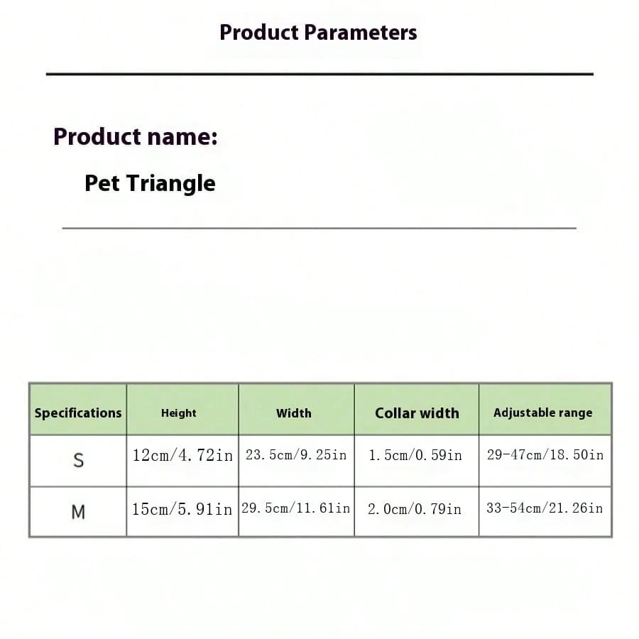 Pet Triangle Scarf Retractable Collar Small And Medium Sized Dog And ...