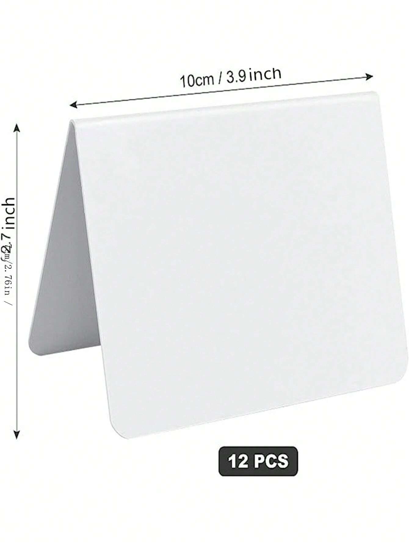 12pcs Party Sign Whiteboard Signboard For Chalk Sign Boards, Easy To ...