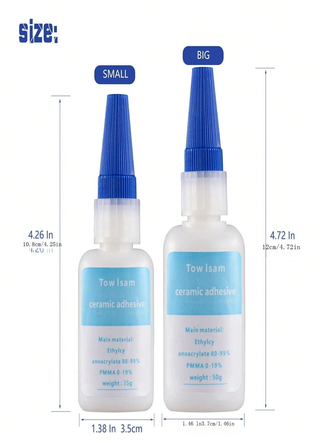 Instantly Strong Glass Ceramic Adhesive, High-Strength Sealing ...