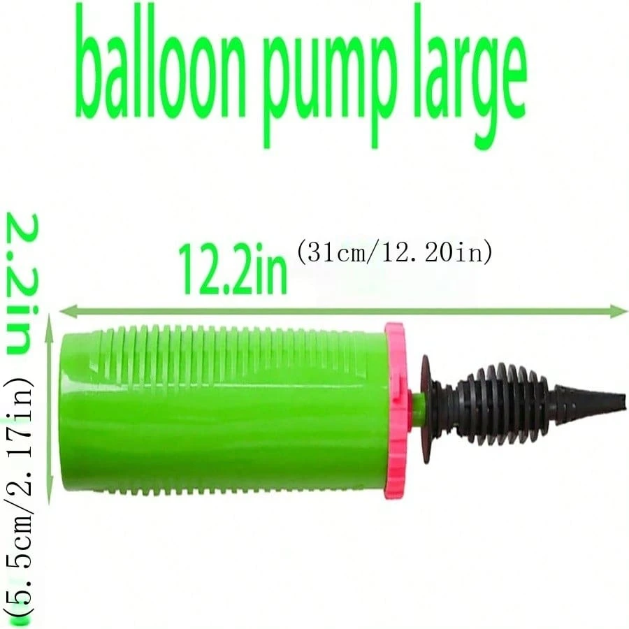 1pc Handheld Double-Way Balloon Pump - Manual Inflator Air Pump ...