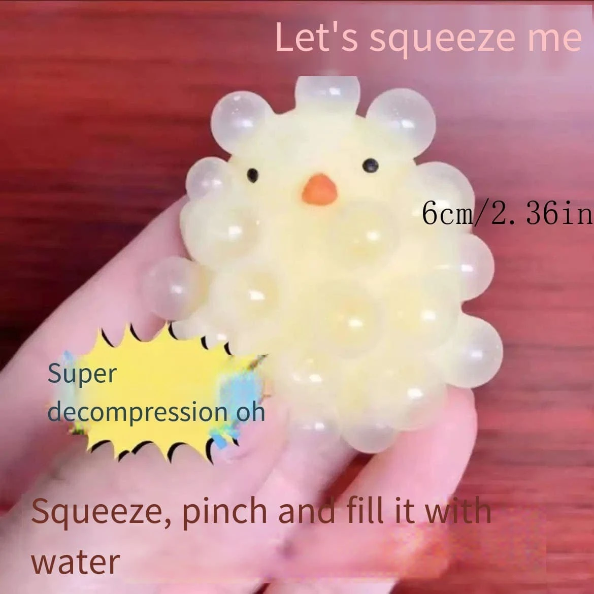 Squeezing Bubble Chicks, Pinching Fun, Relieving Stress, Toy, Cute And ...