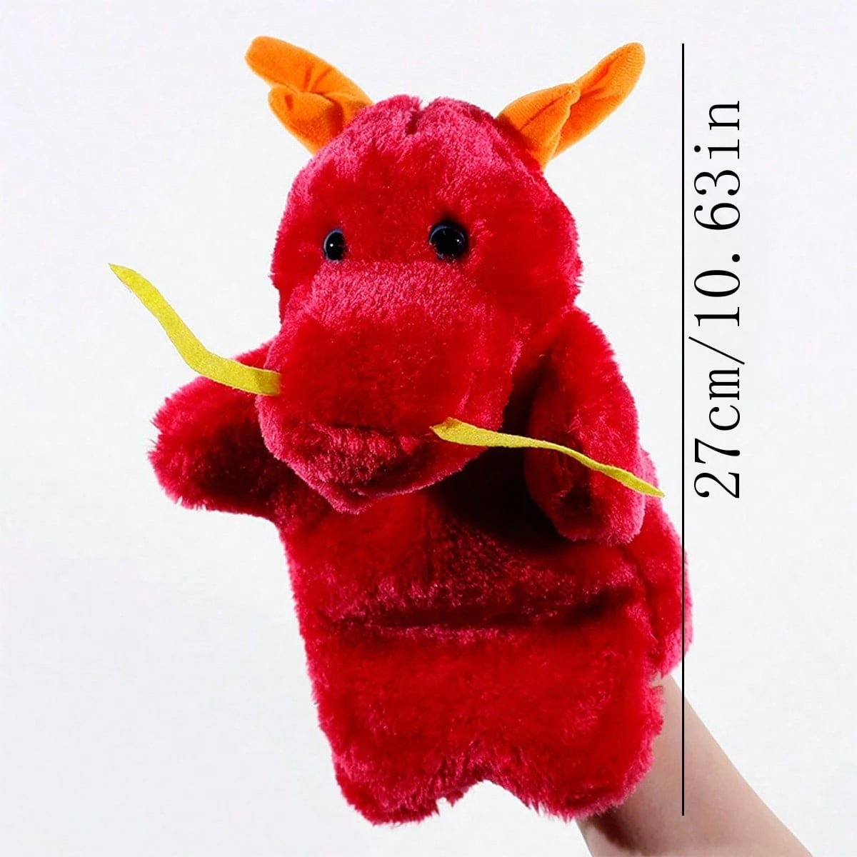 Interesting Red Dragon, A Dragon That Can Be Worn As A Hand Puppet ...