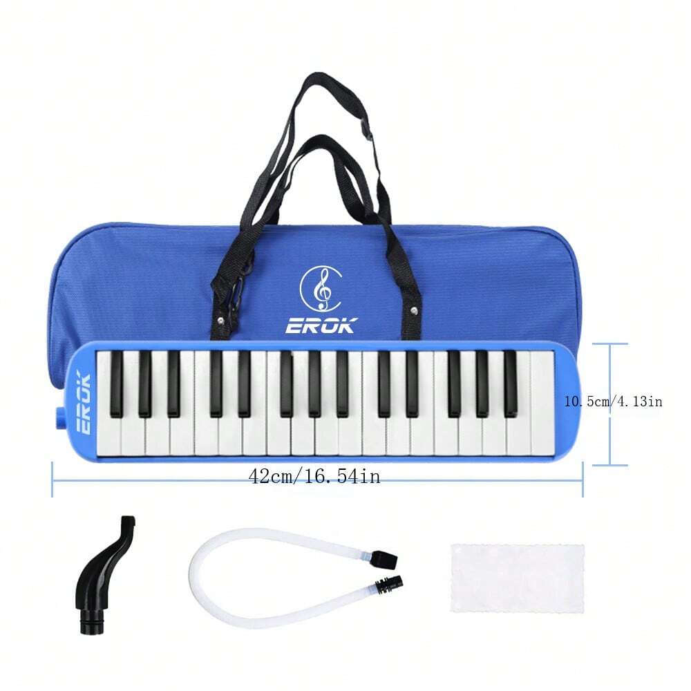 EROK 32 Keys Melodica Mini Piano Keyboard Musical Instrument Mouth ...