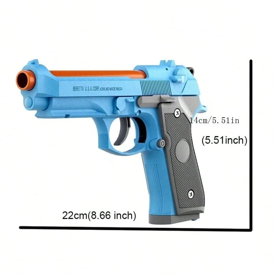 M9A3 Shell Ejecting Toy Gun, Semi-Automatic & Continuous Shooting, EVA ...