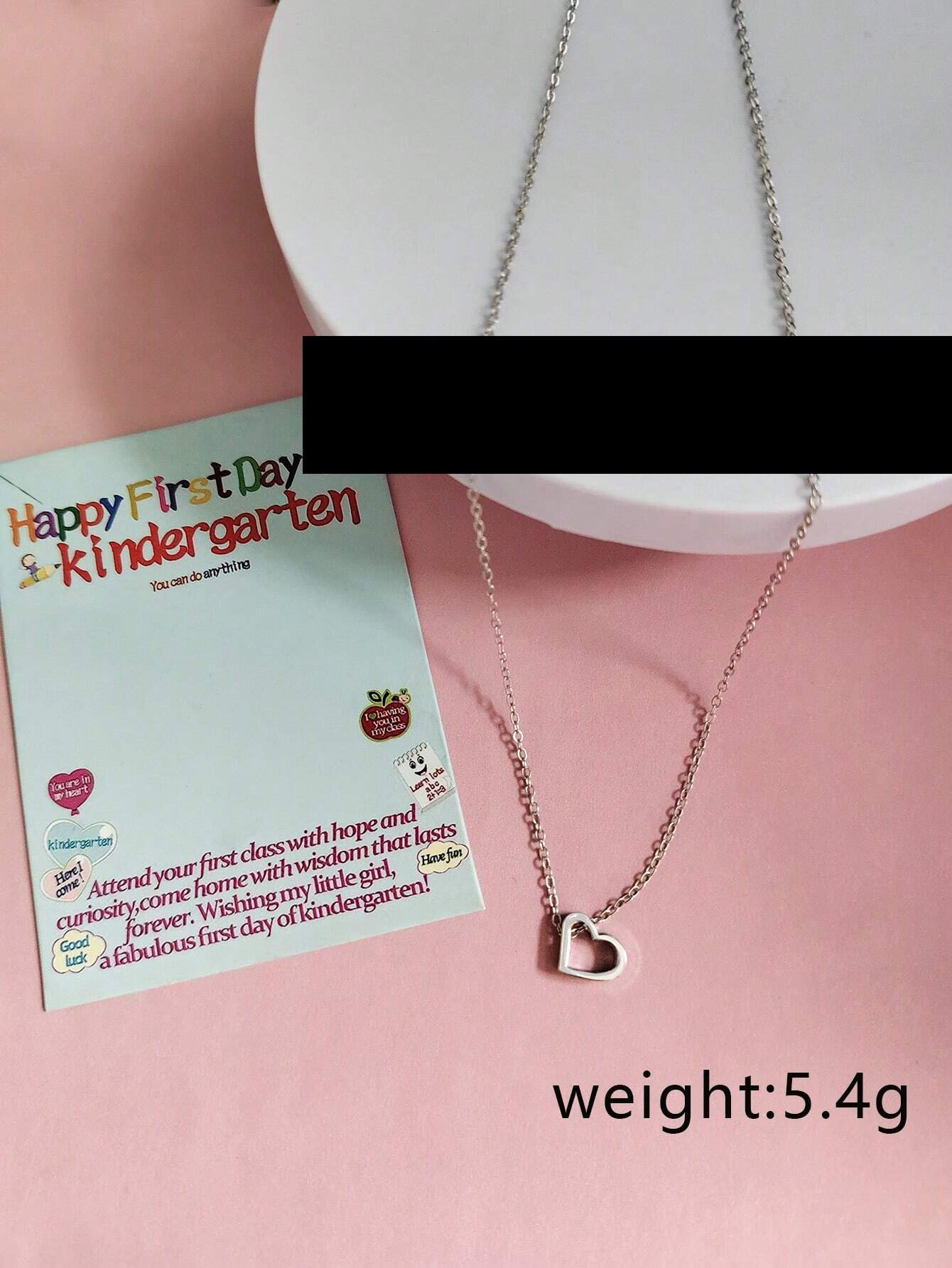 Back To School Necklace For Girls First Day Of School Gift For Daughter ...