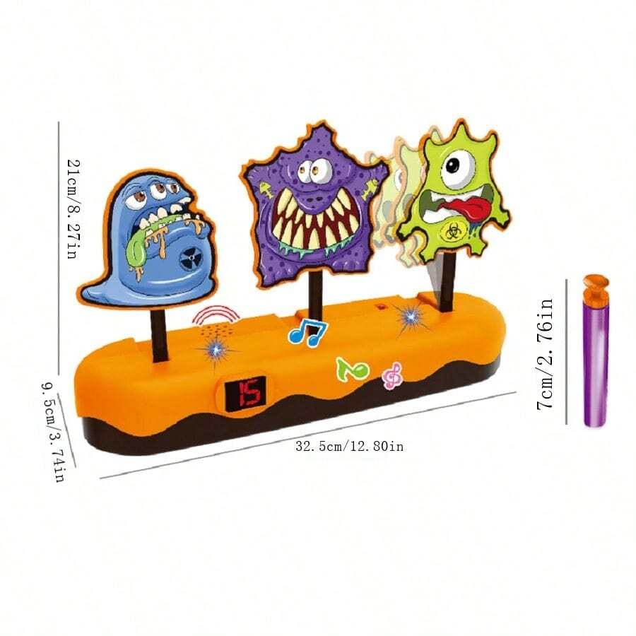 Halloween Monster Shooting Targets Toys For Kids, Electric Scoring Auto ...