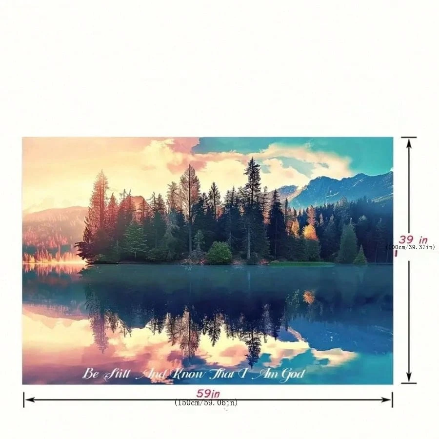 New Sunset Scenery Background Cloth Photography Base Model Photography ...