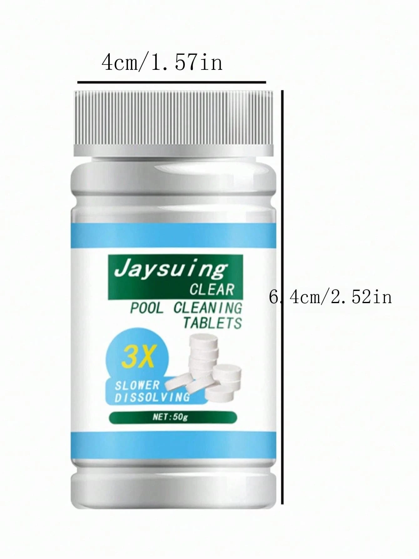 1 Piece Pool Effervescent Tablets Pool Chlorine Tablets Pool Water ...