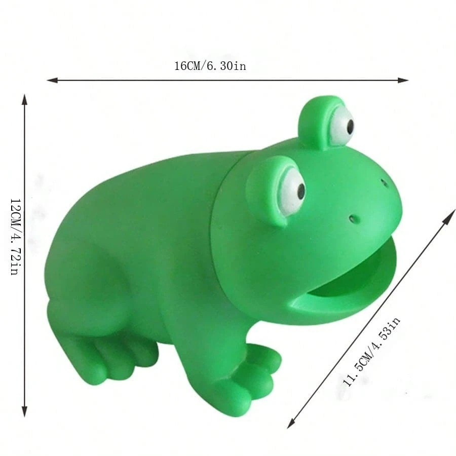 1 Dog Toy Frog Pet Sound Humming Frog Tricky Vent Screaming Vinyl Frog ...