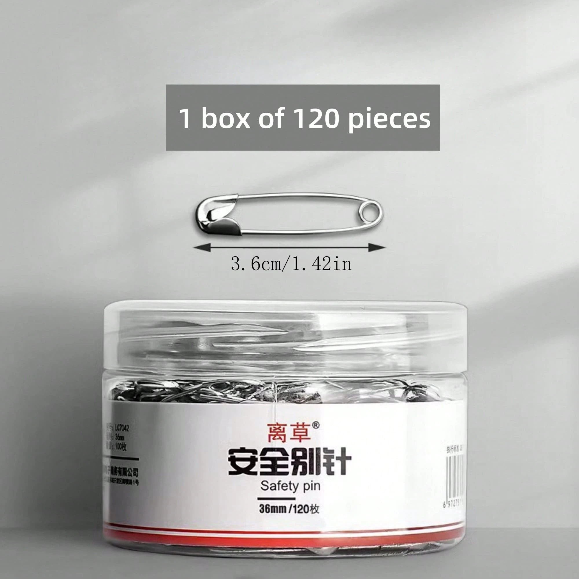 1 caja de imperdibles de seguridad vintage para sujetar ropa ...