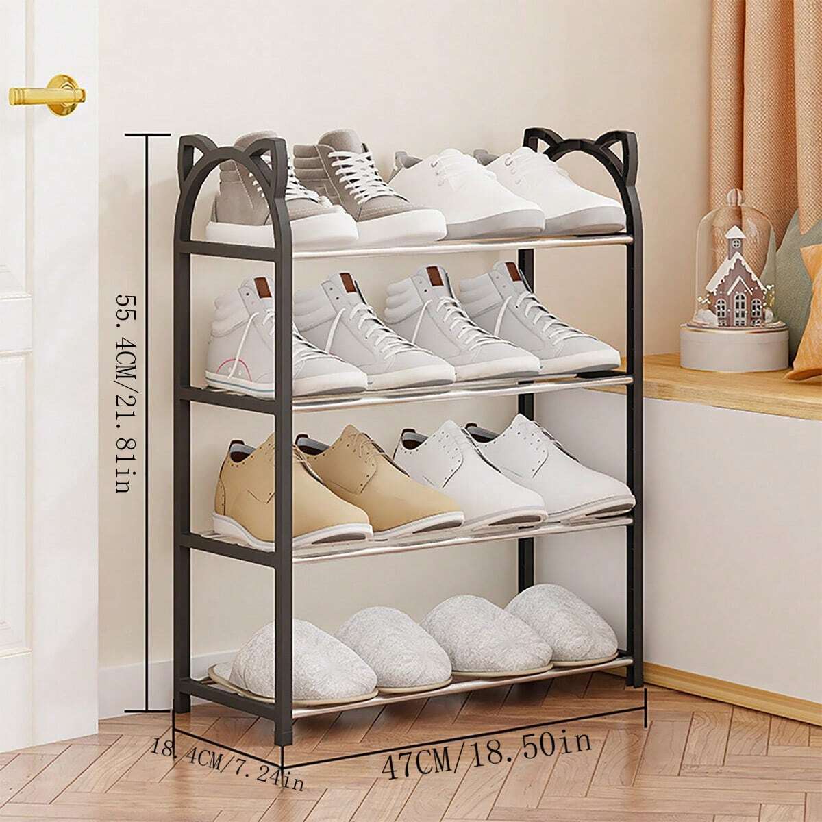 Bedroom Shoe Rack, Entrance Shoe Rack, Two Colors To Choose From ...