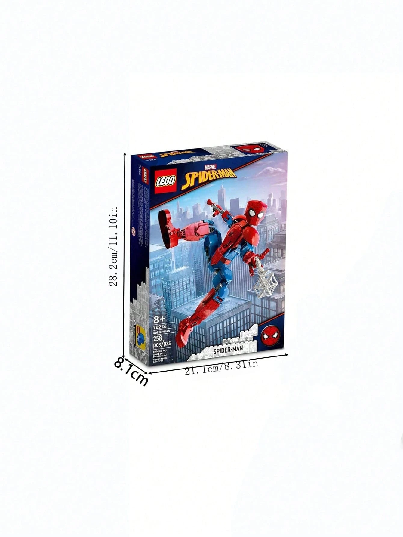 Juguete de construcción LEGO 76226 Muñeco de Spider Man para niños y ...