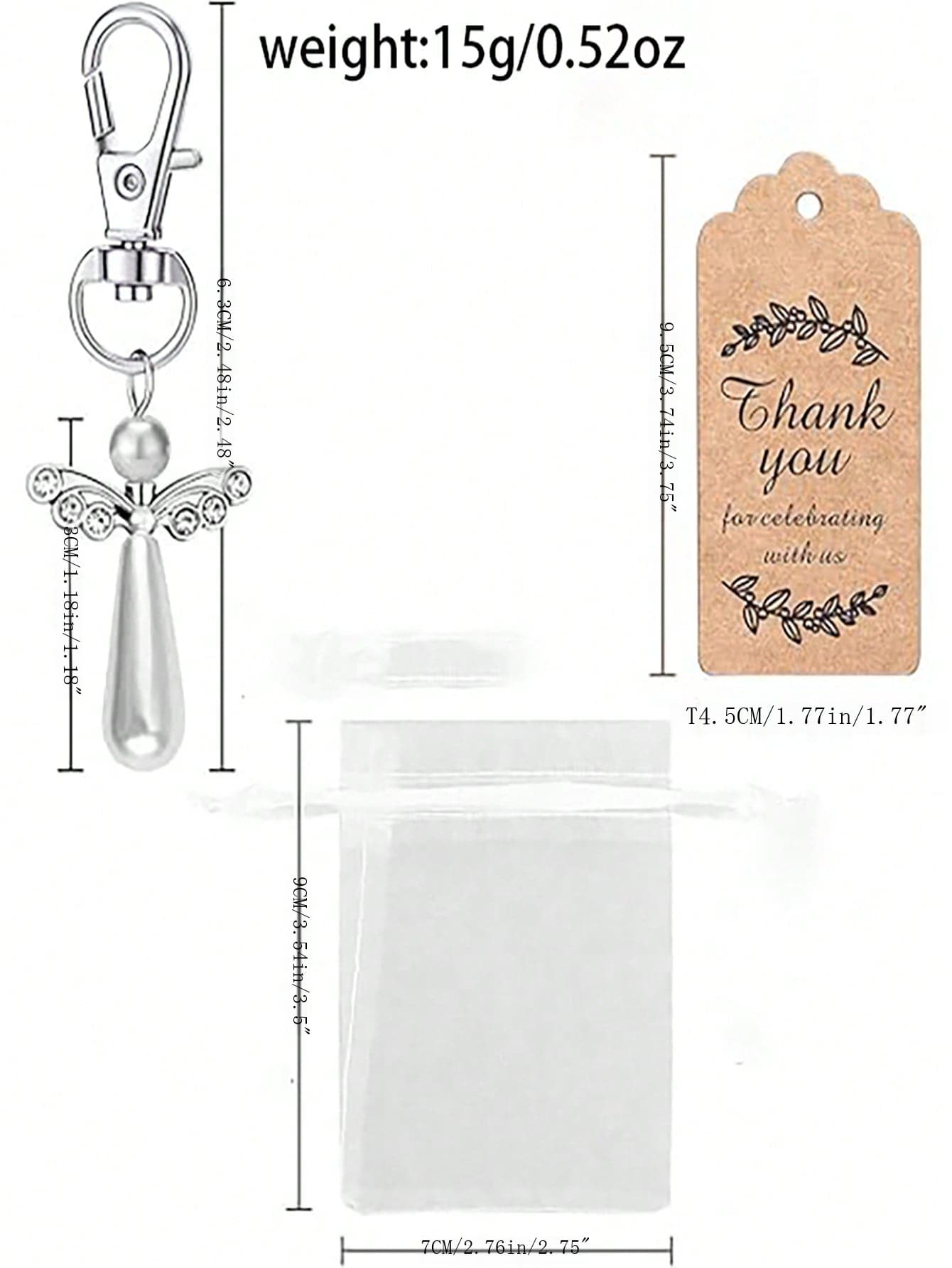 20pcs Silver Angel Wing Phone Charms, Includes 20pcs Charms, 20pcs ...