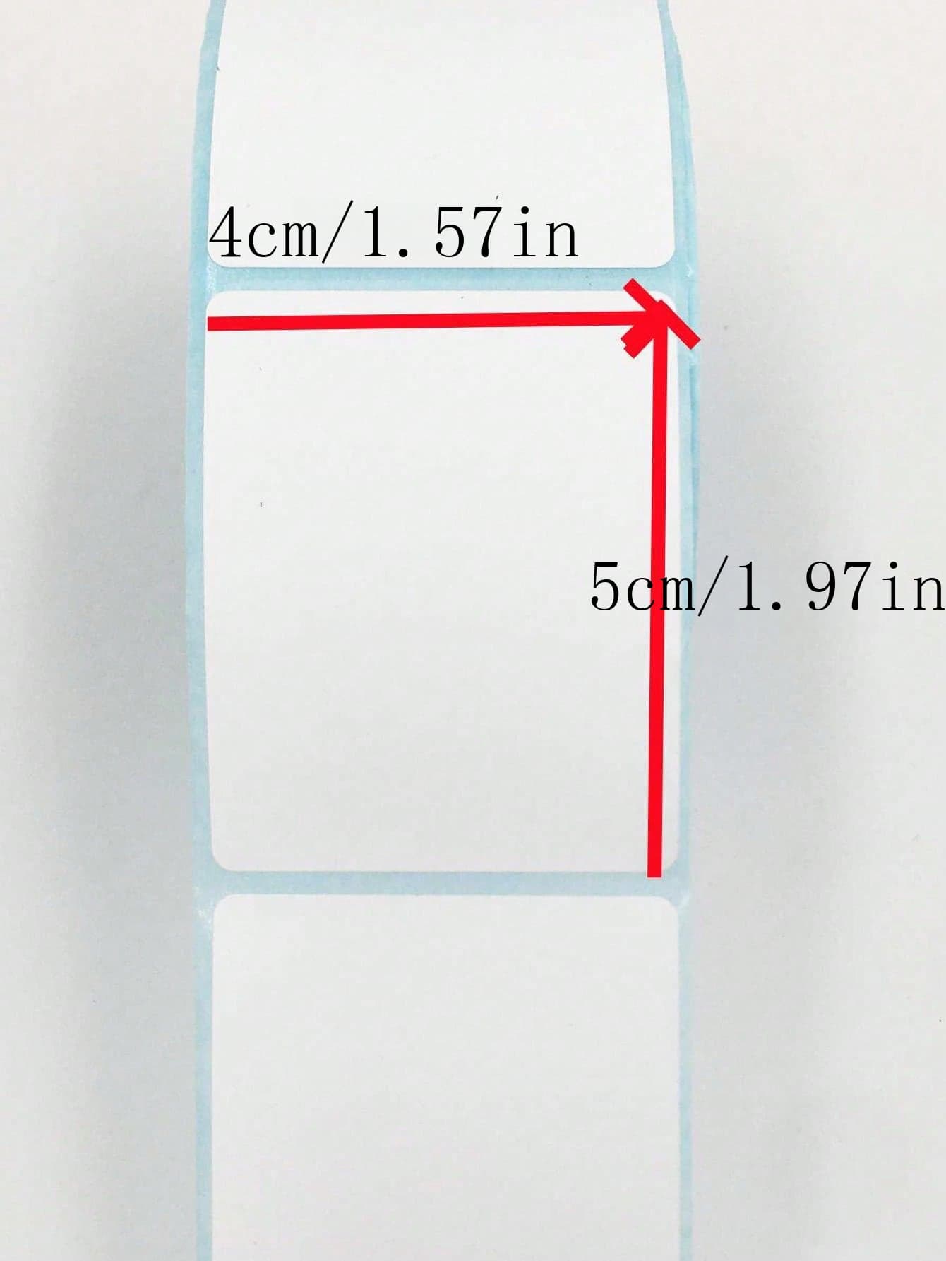 500 Sheets 40mm X 50mm Thermal Sensitive Label Paper, Heat-Sensitive ...