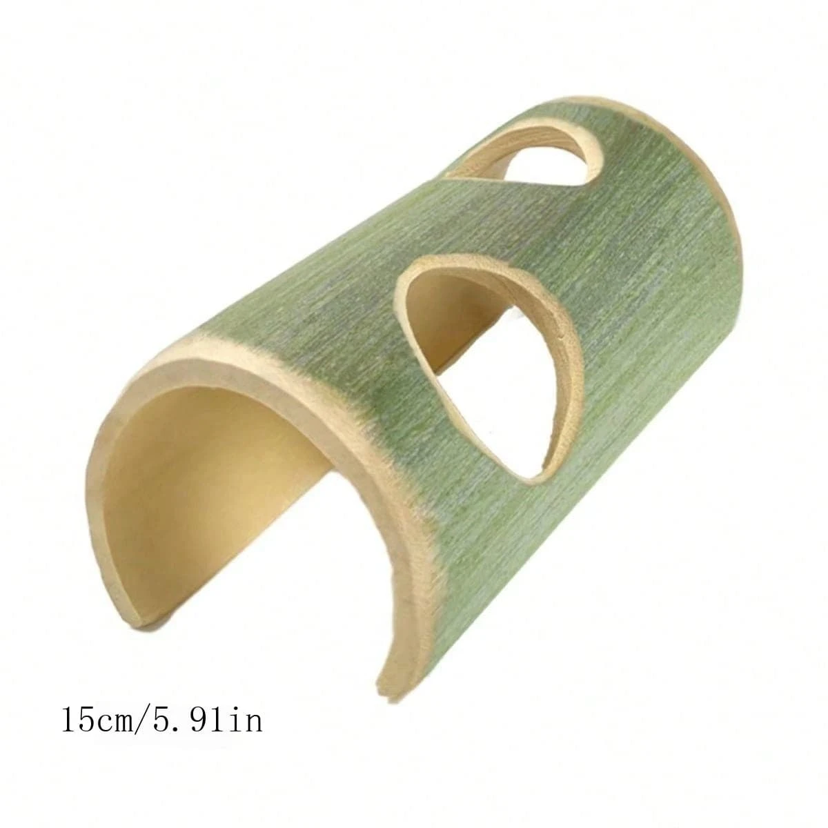 Natural Bamboo Hamster Tunnel Toy, Landscaping Guinea Pig Hideout House | SHEIN USA