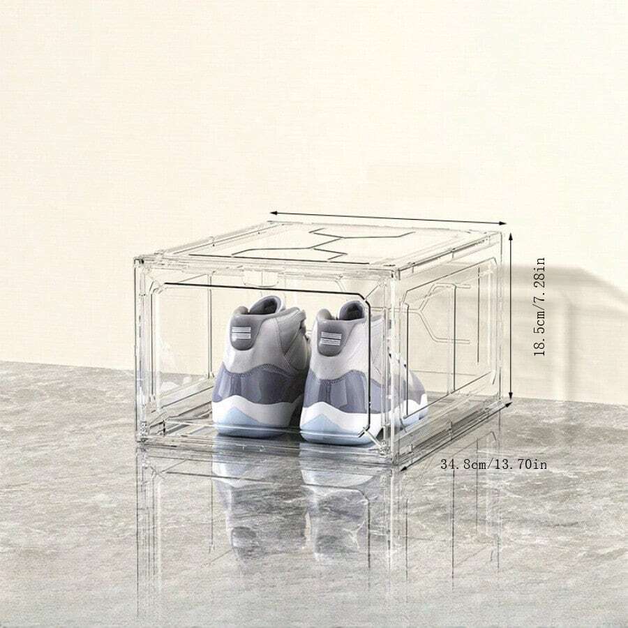 Simple Plastic Flip-Up Combination Shoe Cabinet, Home/Dorm Magnetic ...