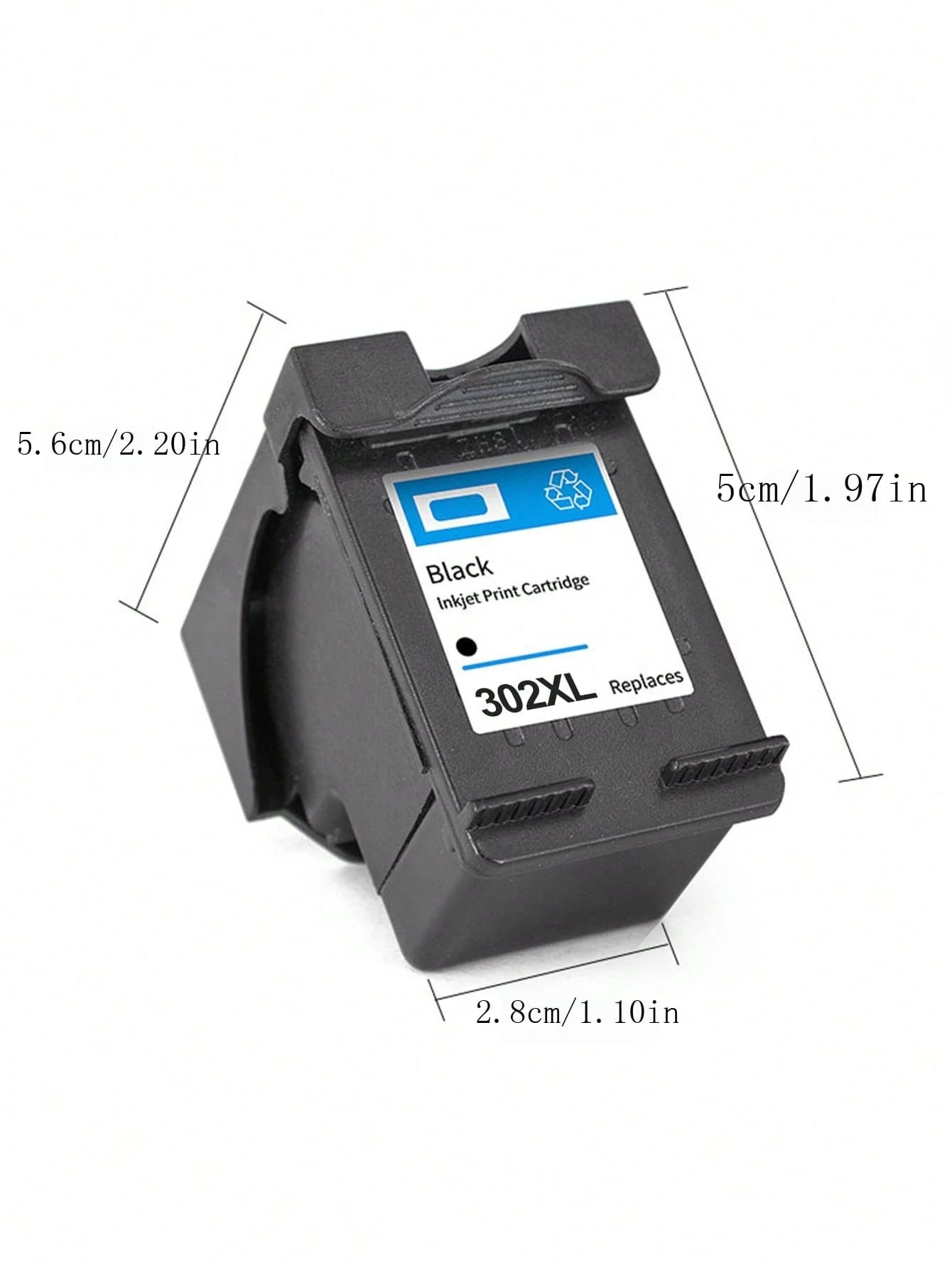 Remanufactured 302xl Black Ink Cartridge, Replacement For 302 Ink Cartridge | SHEIN EUR