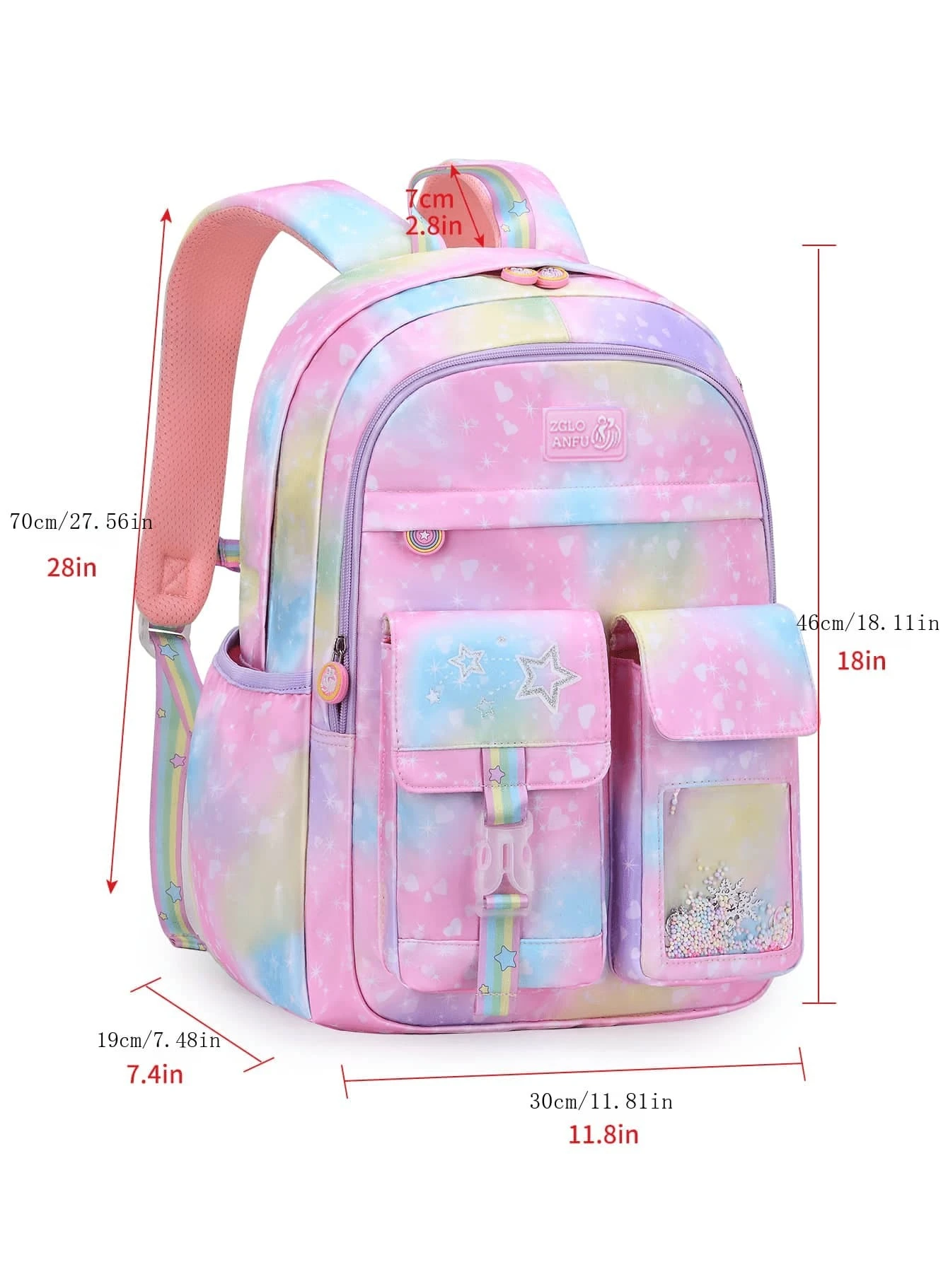 Children School Bag For Girls, Kids Satchel Primary School Backpack ...