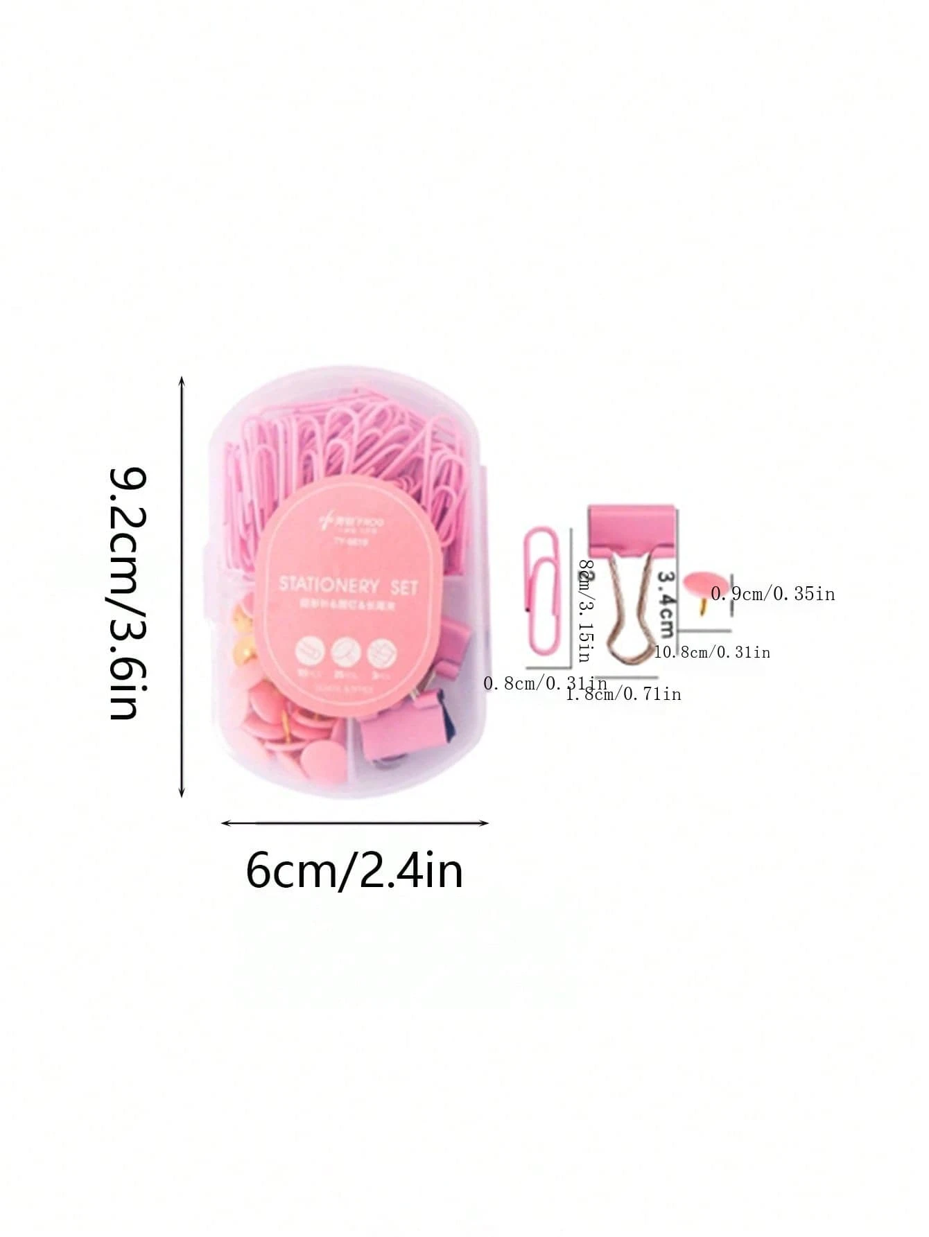 Multi Functional Long Tail Clip Combination Office H-Nail Paper Clip ...