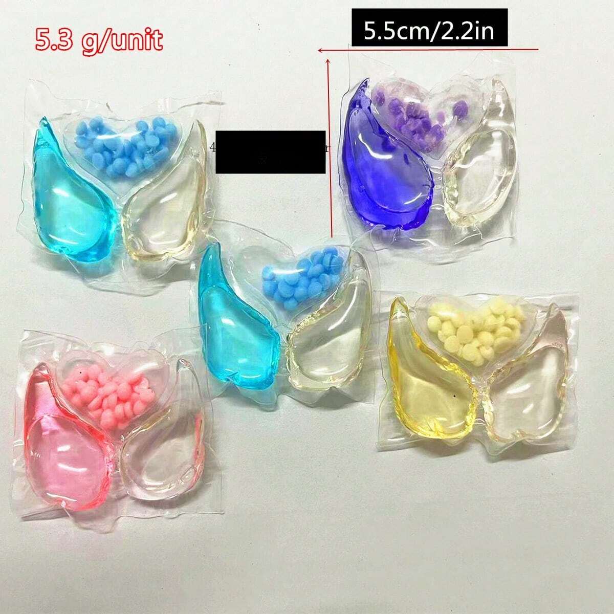 3-In-1 Laundry Detergent Capsules - Anti-Mite, Long-Lasting Fragrance ...