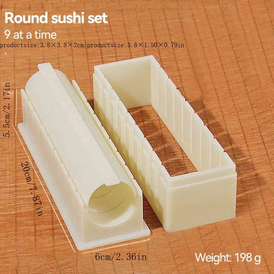 Sushi Mold Tool Kit, Seaweed Wrap Rice Mold For Homemade, Sushi Roll ...