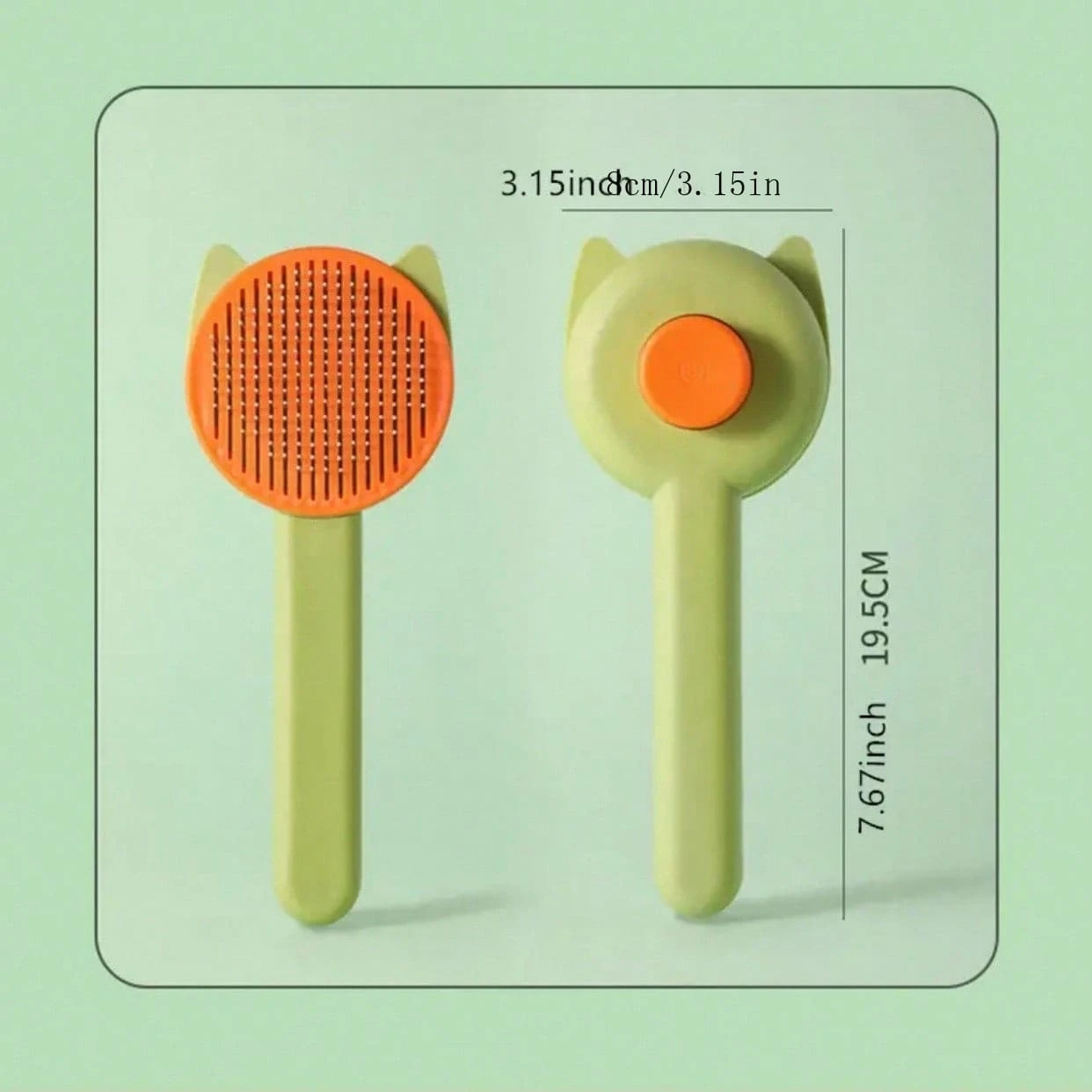 Rabbit Brush - Self-Cleaning Tool For Effortlessly Removing Loose Fur ...