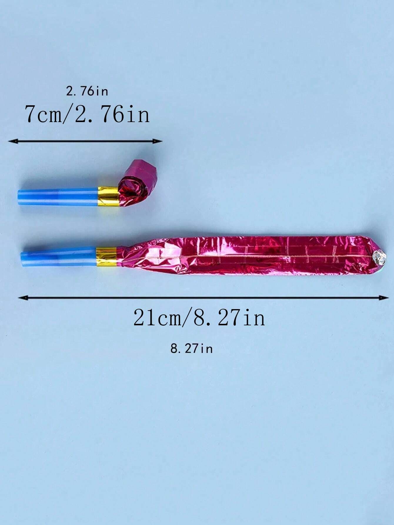 10/50/100pcs-Party Blower, Colorful Birthday Noisemakers Birthday Blow ...