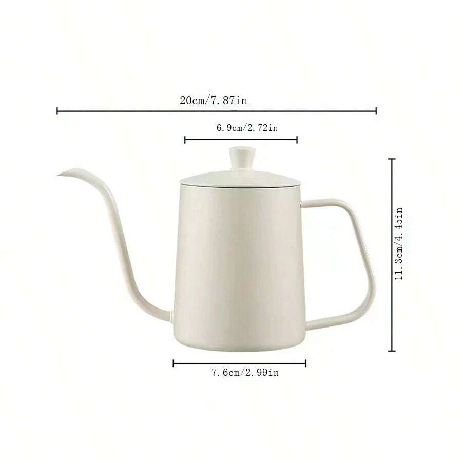 Hand Drip Coffee Pot, Stainless Steel Long Spout Coffee Dripper, Narrow ...