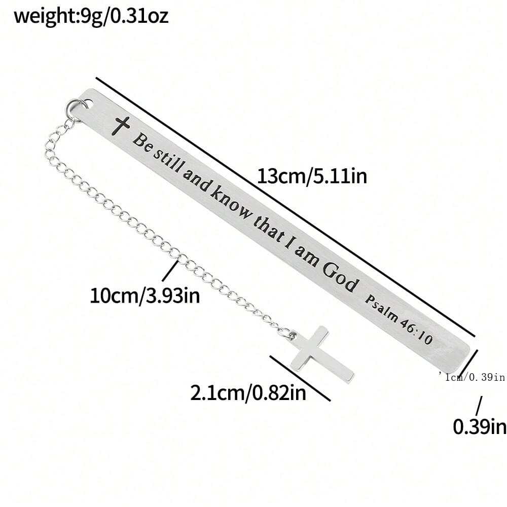 Creative Cross Bible Stainless Steel Bookmarks, Bookmarks Easter Gifts ...