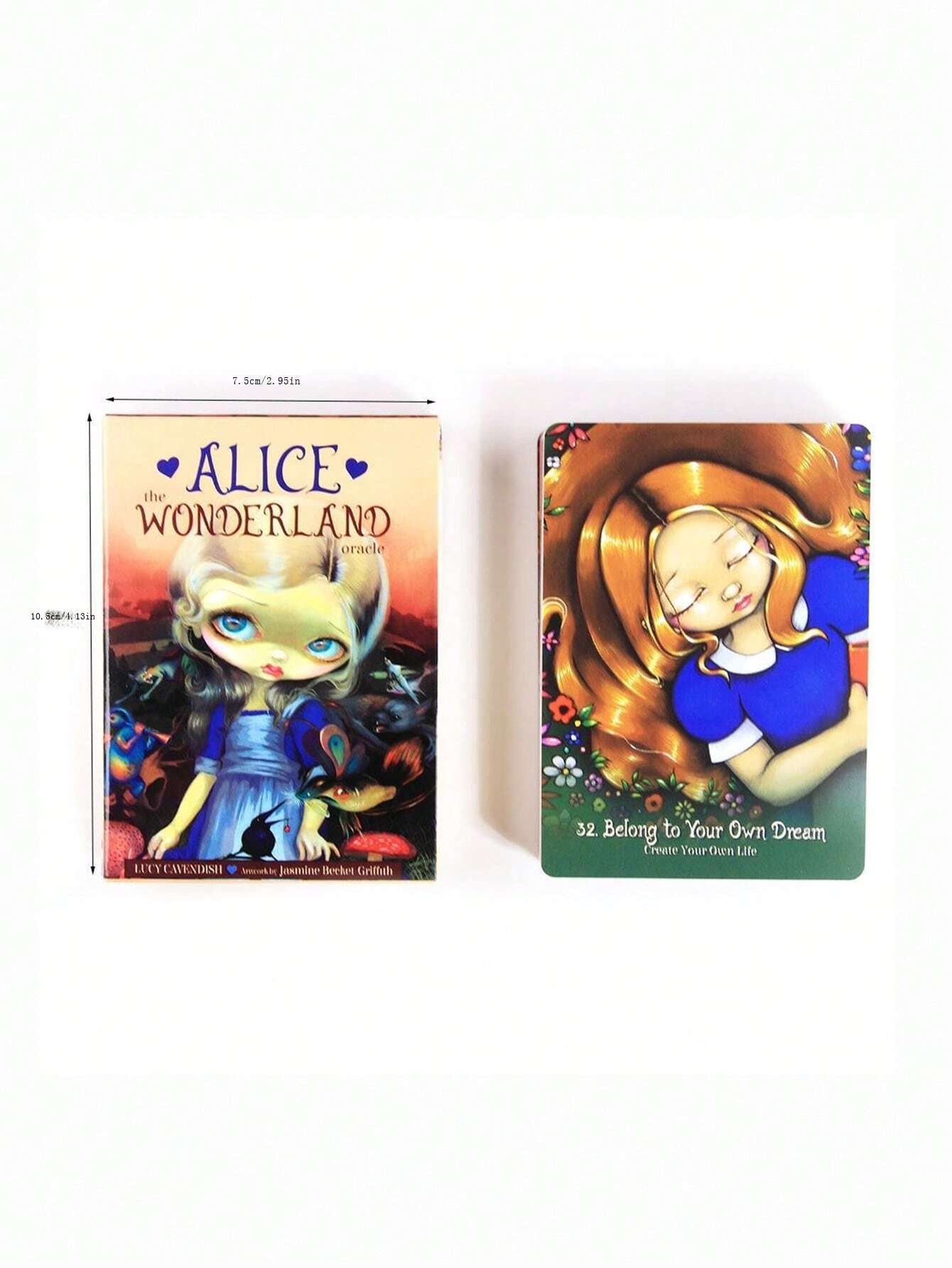 1 Set Alice In Wonderland Oracle Cards,Dungeons Dragons Card,Everyday ...