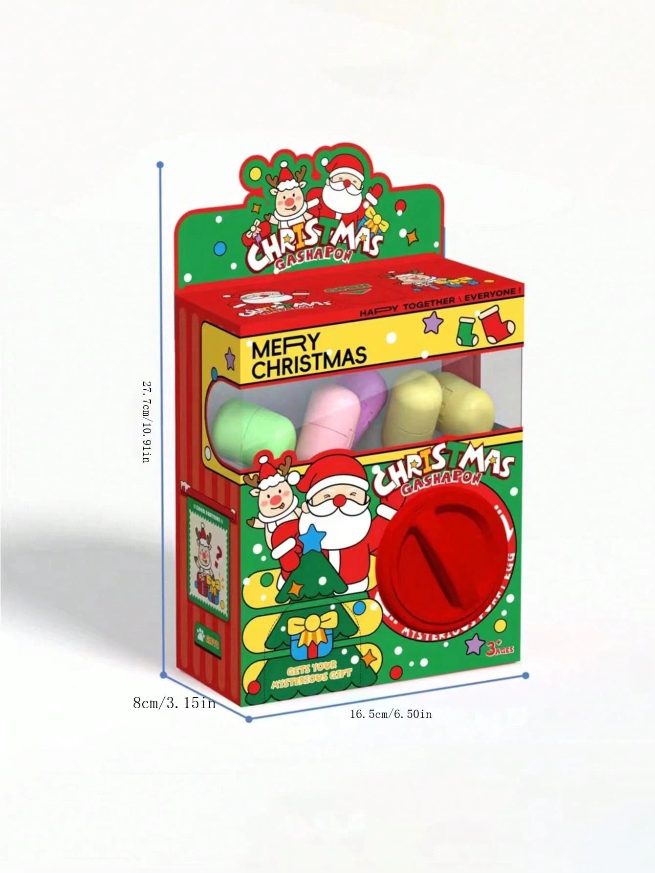 Christmas Decoration Christmas Surprise Egg Capsule Doll Vending ...