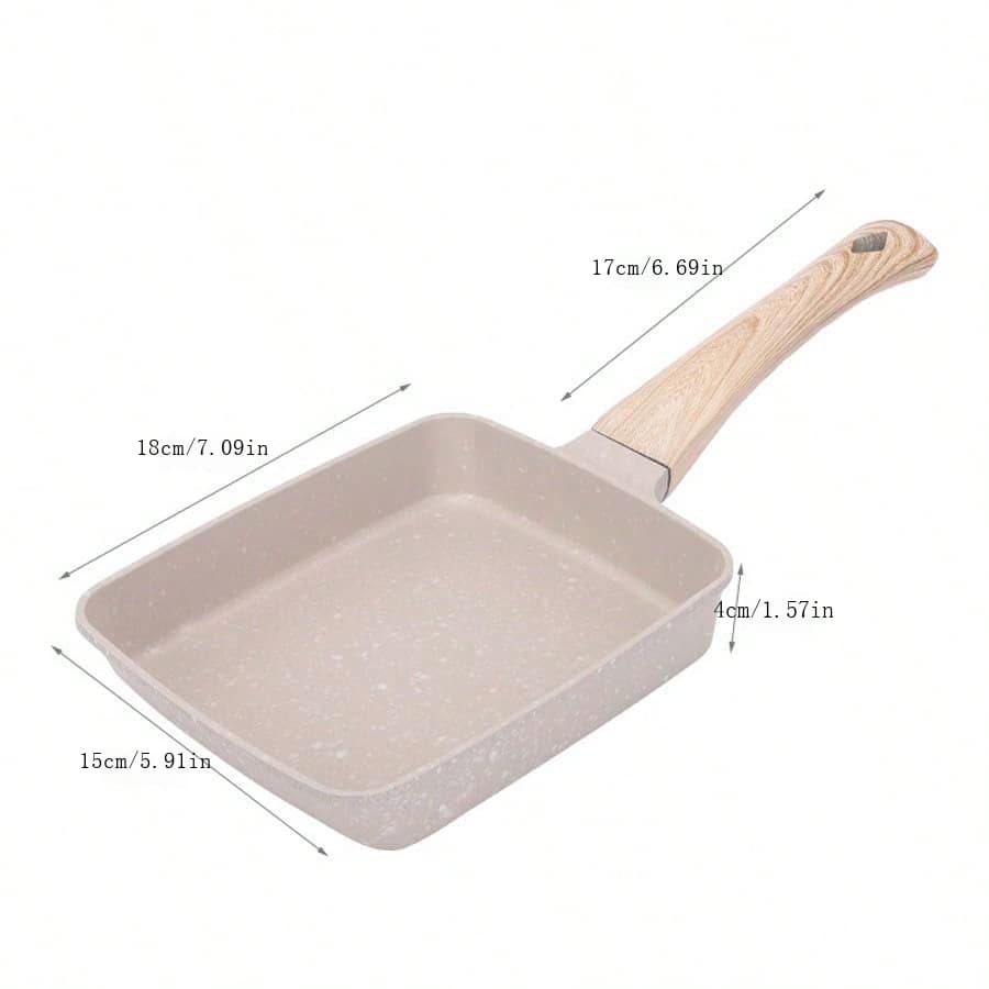 Panela Antiaderente para Tamagoyaki Japonês, Panela para Omelete ...