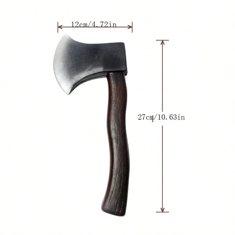 New Realistic PU Soft Rubber Fire Axe Prop, Suitable For Stage ...