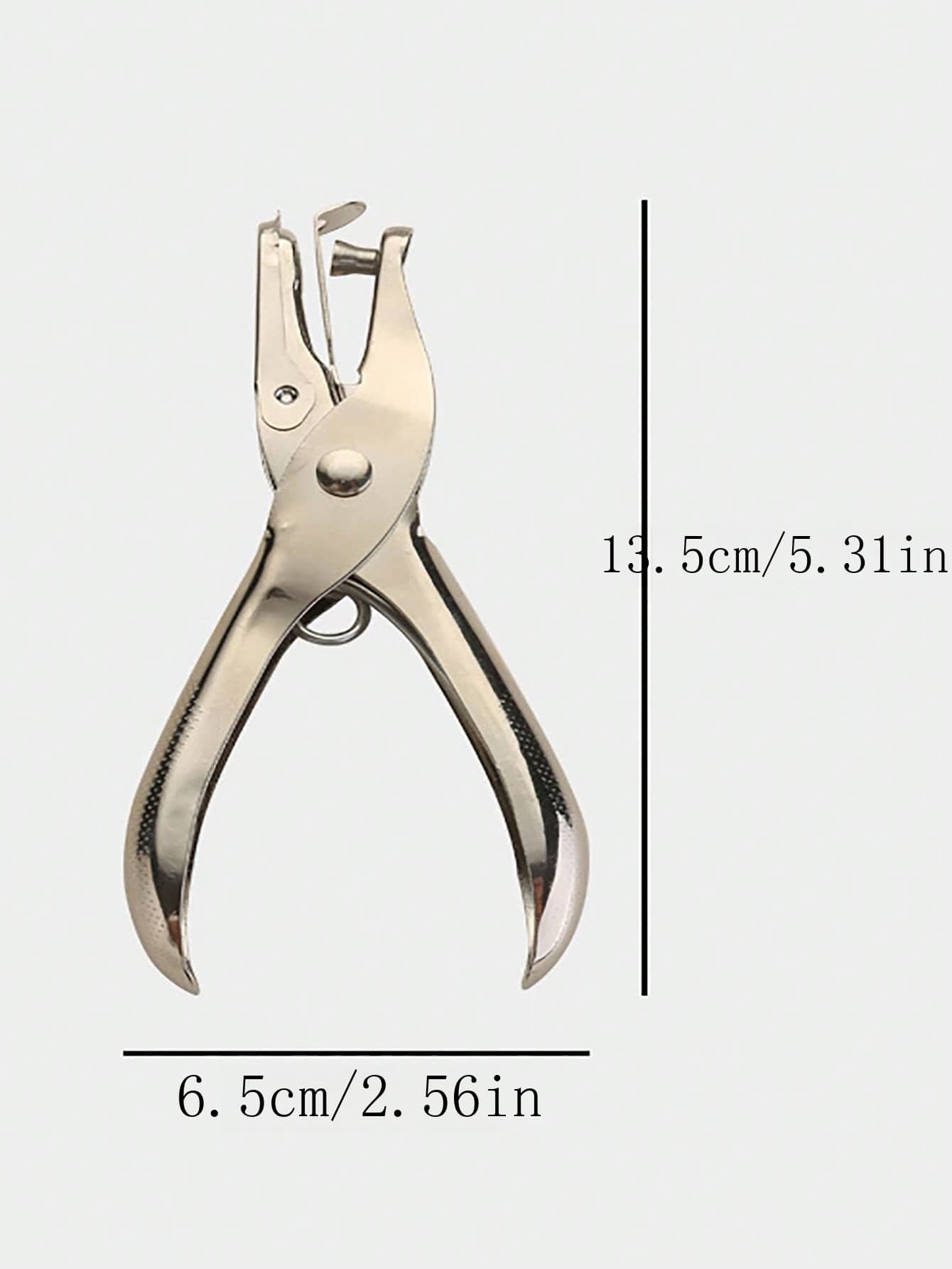 Metal Hole Puncher, Manual Paper Punch For Office/School Supplies ...