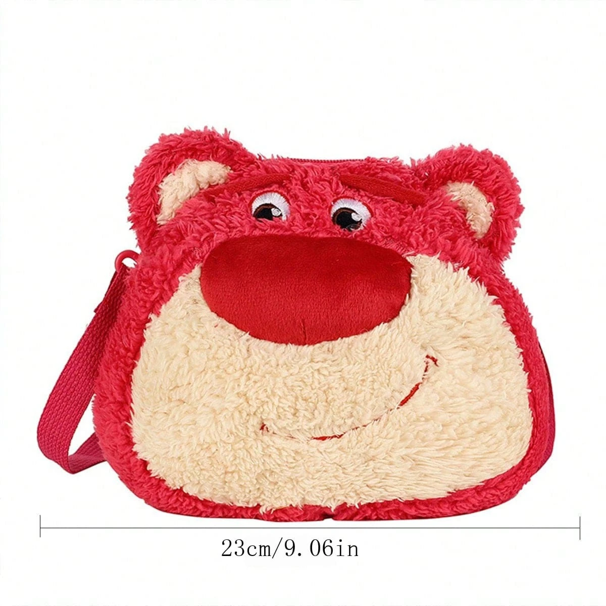 1pc Pink Strawberry Bear Plush Backpack Doll, Birthday Gift/Christmas ...