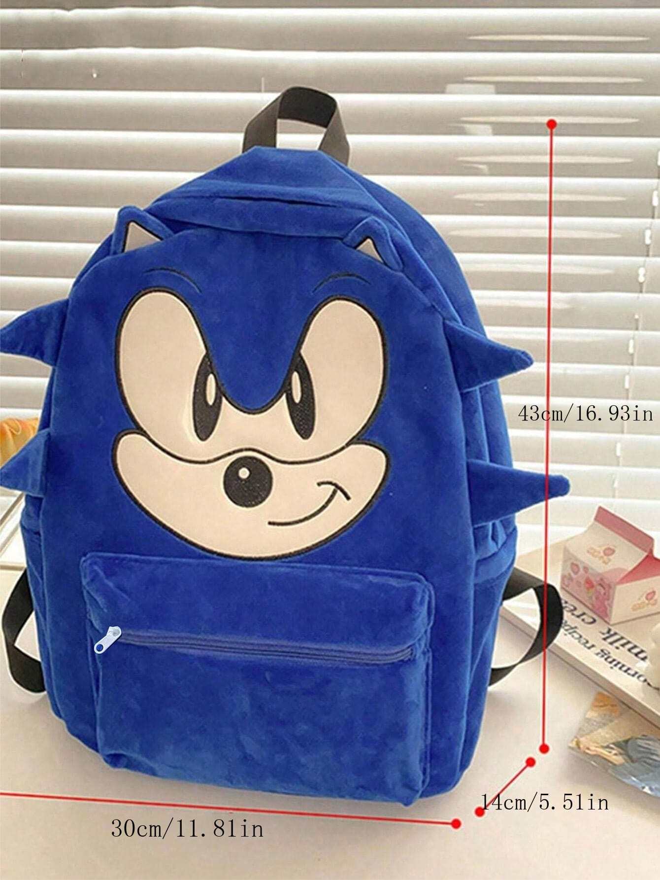 SONIC THE HEDGEHOG New Versatile Large Capacity Boy Backpack Cartoon ...