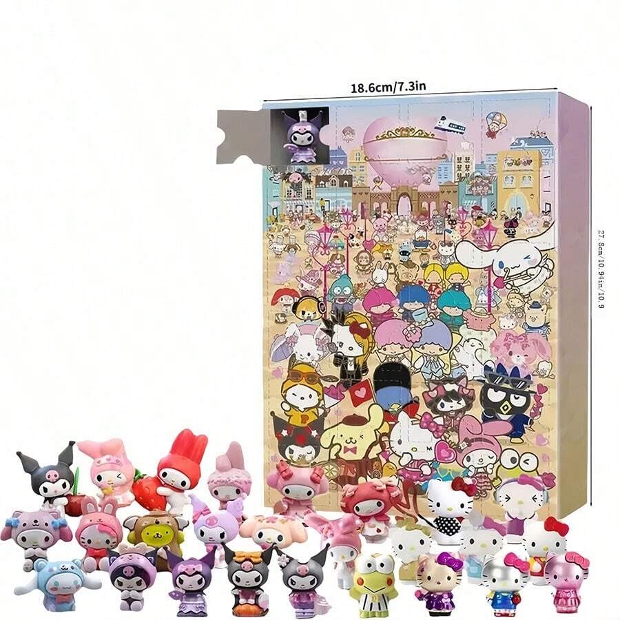 Sanrio 1 Stück / Sanrio Blind Box Adventskalender Sammelfiguren - 24 ...