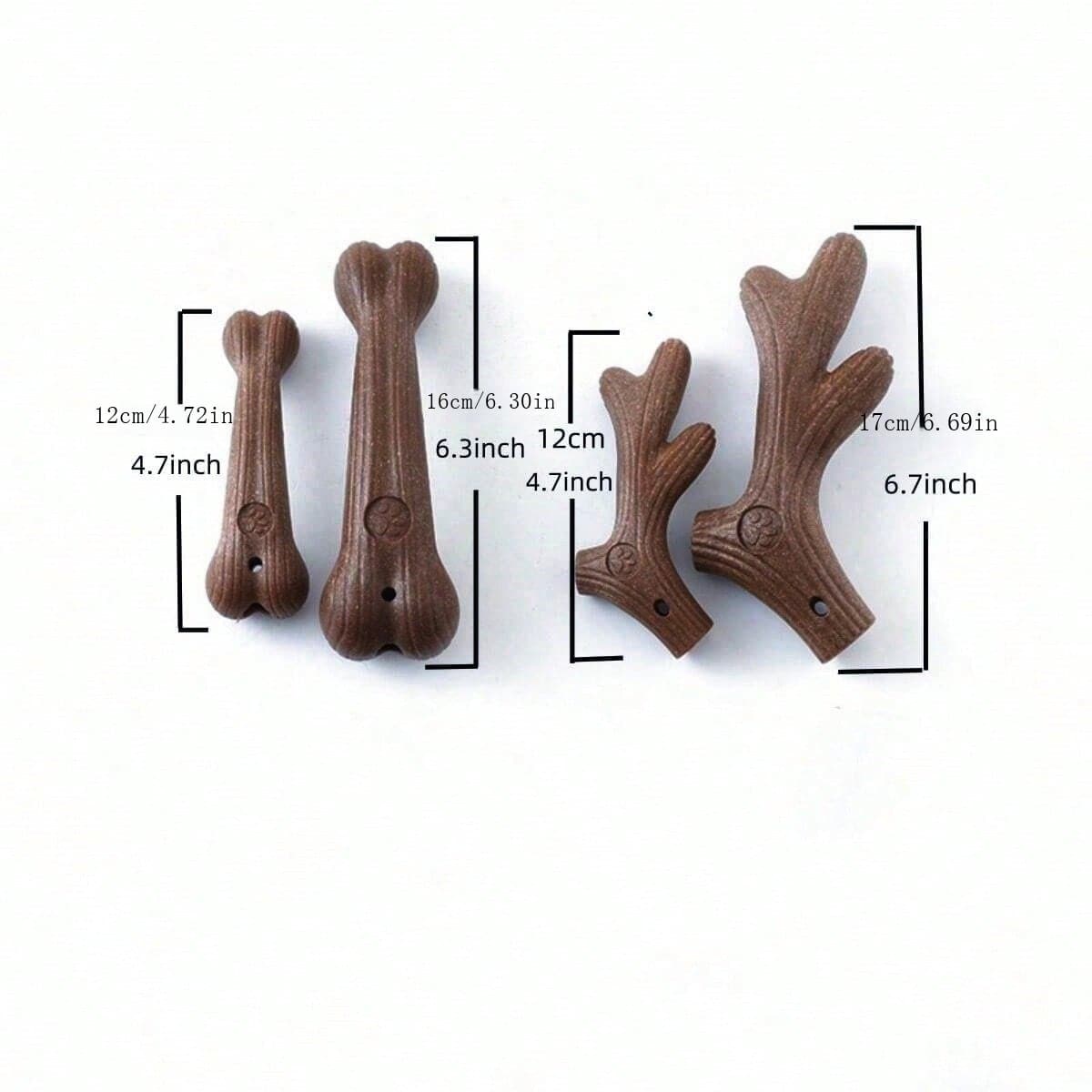 Dog Chew Toys Antler Edible Teething Sticks For Border Collie Corgi ...