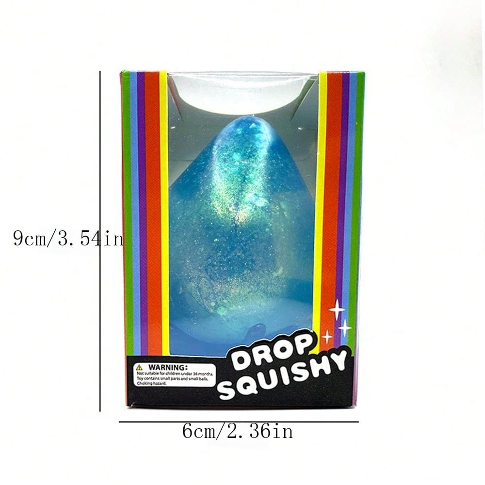 Creative New Water Drop Malt Candy Squeeze Toy, Sensory Fidget Toy ...