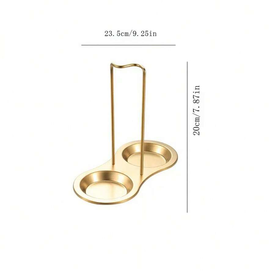 Stainless Steel Soup Spoon Rack Creative Hot Pot Tableware T Hotel