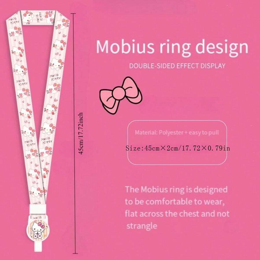 Sanrio 1 PC Hello Kitty Cute Student Card Holder School Card Holder ...