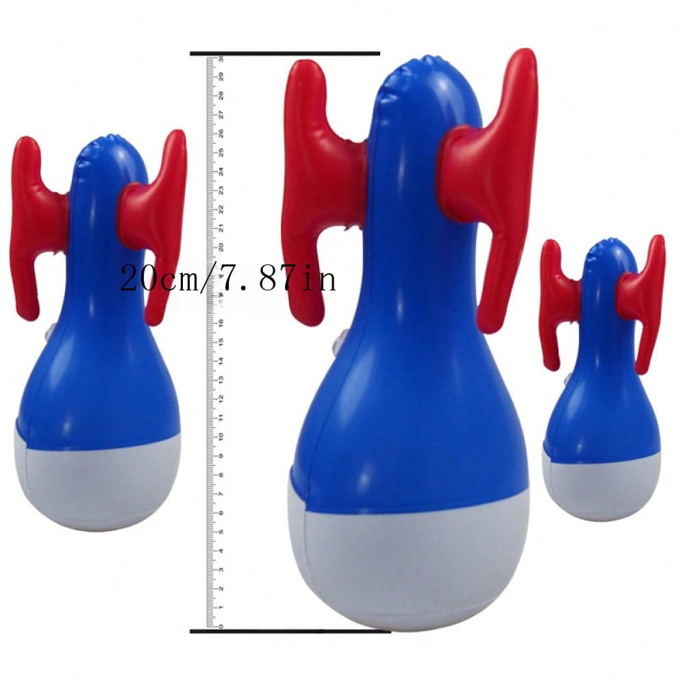 Interactive Rocket Target Game Set, Inflatable Throwing Dart With 4 ...