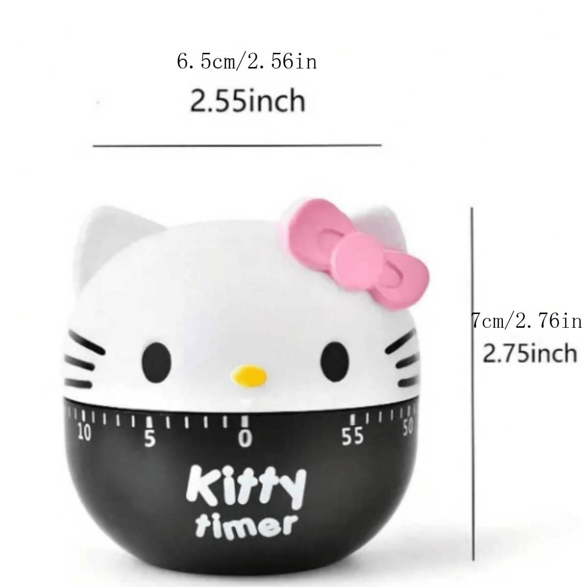 Sanrio 1 PC Kitty Mechanical Timer, Student Internet Celebrity Cartoon ...
