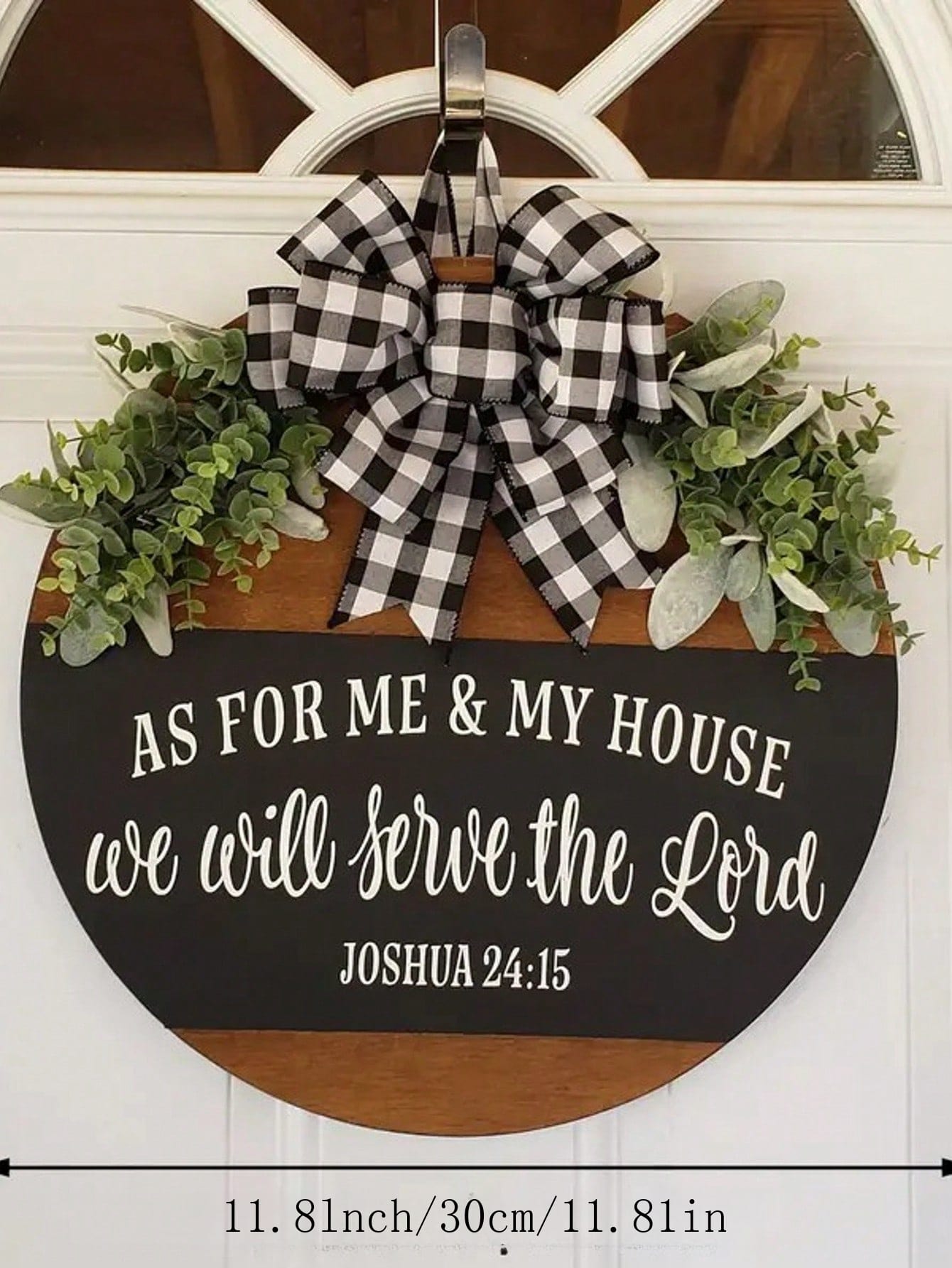 As For Me And My House, We Will Serve The Lord Plaque | SHEIN EUR