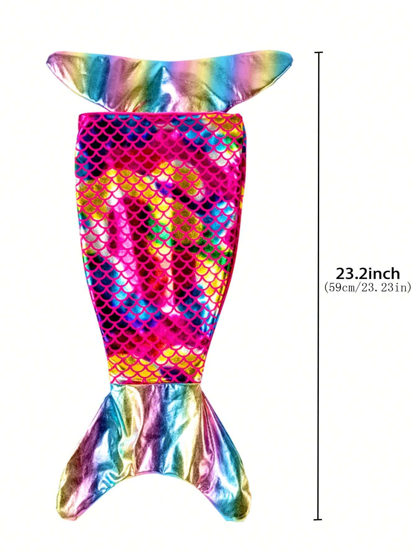 18-Inch American Girl Doll Colorful Mermaid Scale Outfit Set, Kids ...