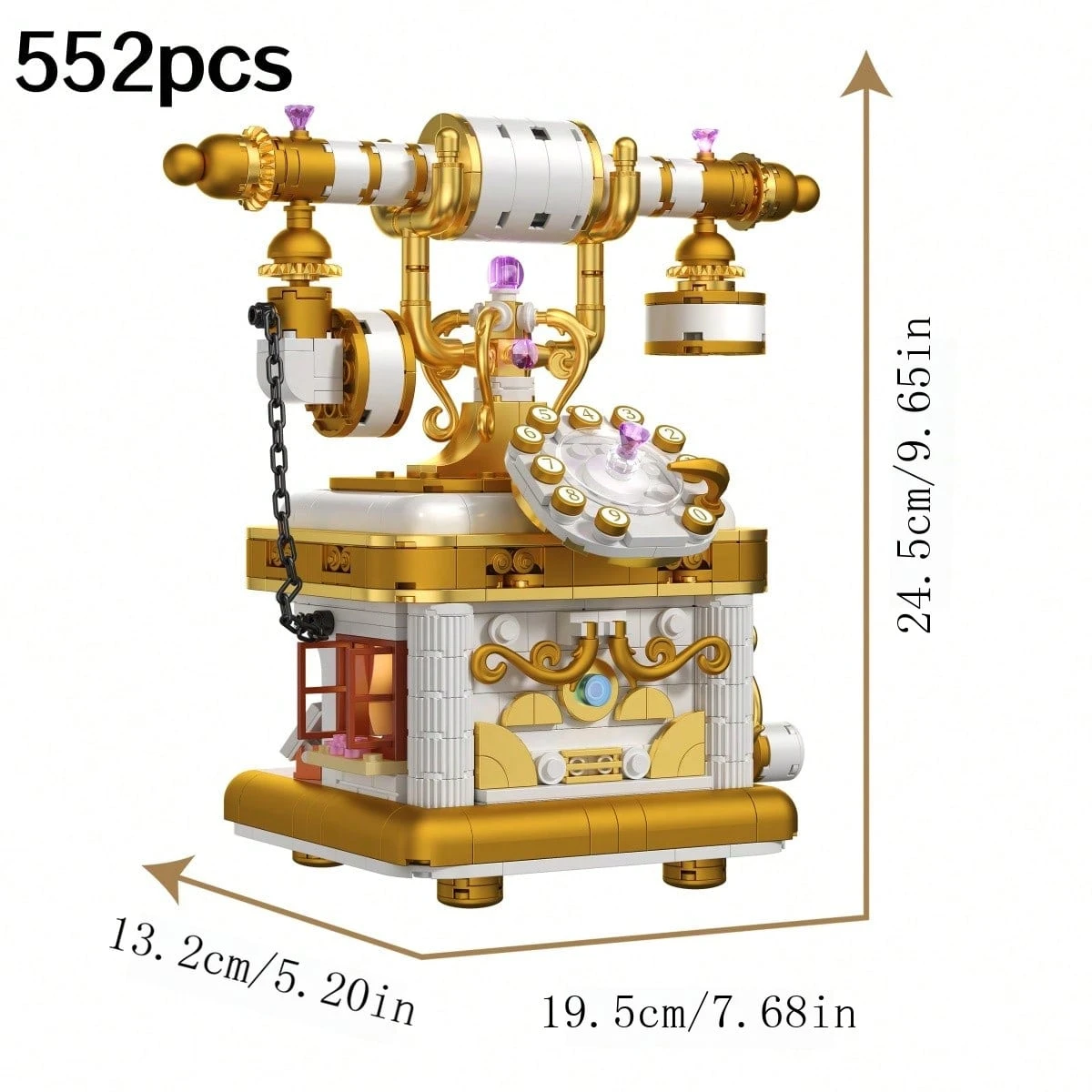 Four Sets Of Unique Retro Building Blocks For Adults: Retro Vertical ...